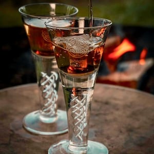 Engraved Jacobite Dram Glass: Scottish Whisky Toasting Glass - Etsy