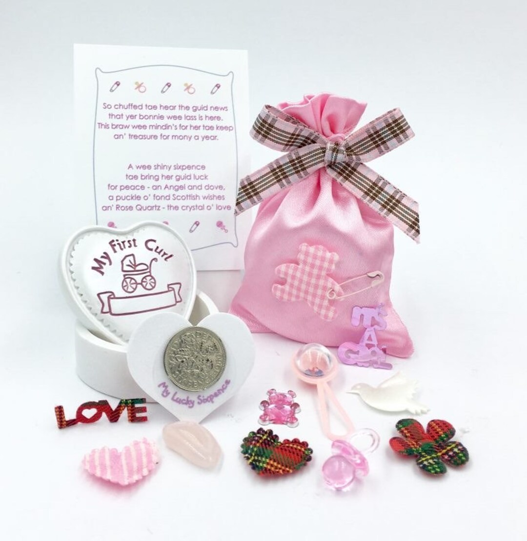 New Baby Gift Set, Gift for Newborn, Scottish Baby Gift, Baby Girl ...