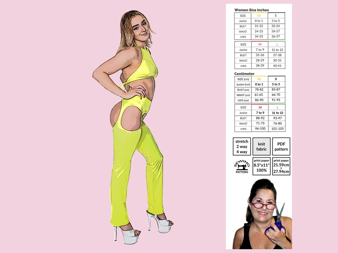 Straight Leg Chaps PDF Sewing Pattern ~ You Could Create and Wear My Straight Leg Chaps for ...