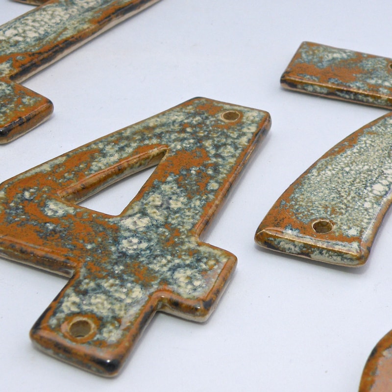 Ceramic Letters - Etsy