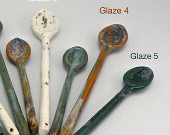 Ceramic spoon | Etsy