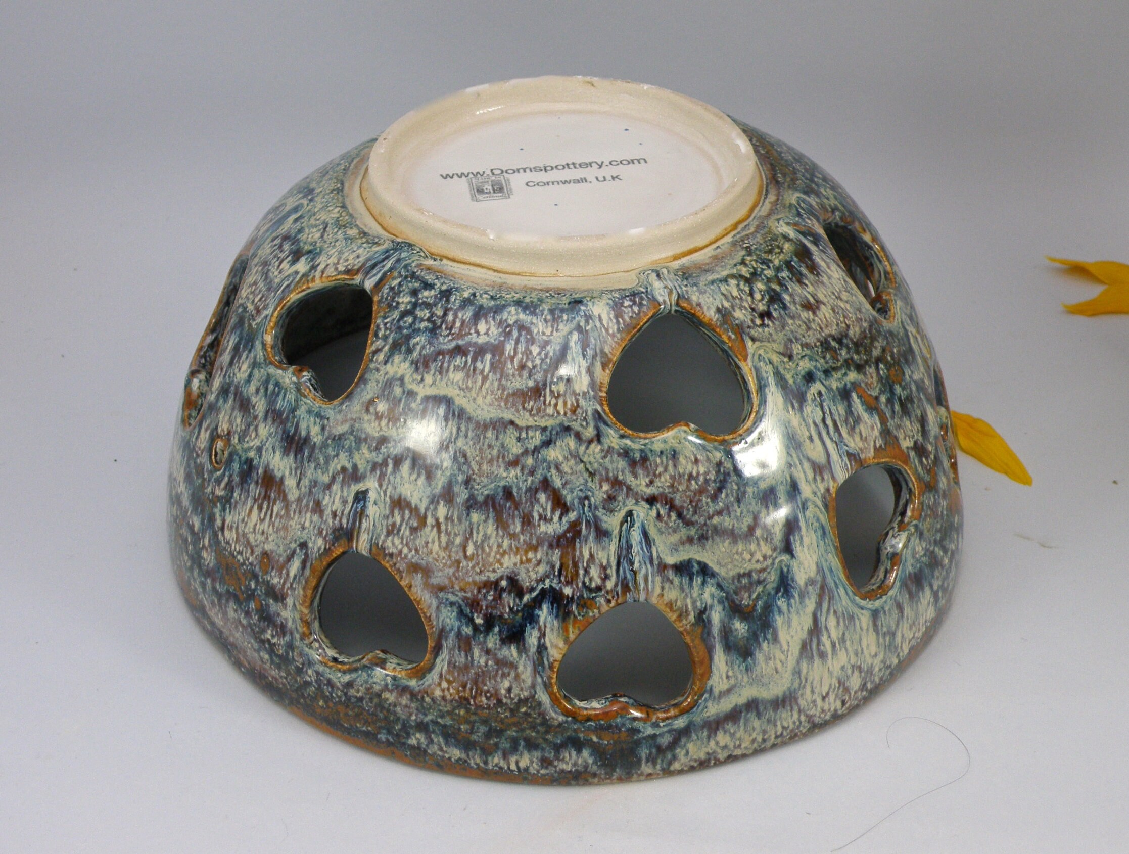 Jumbo Yarn Bowl Huge Yarn Bowl With Multiple Holes Mother's Day Gift ...