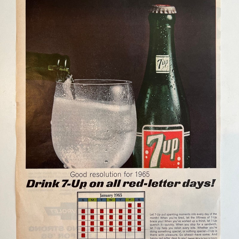 7up Advertisement - Etsy
