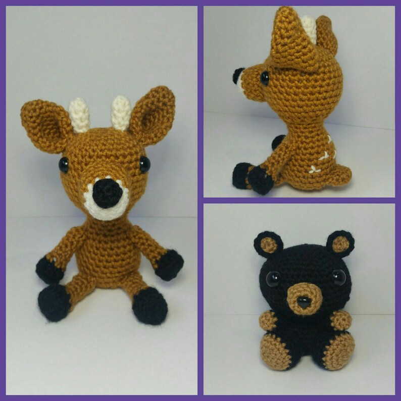 Crochet Baby Mobile: Forest Animals | Etsy