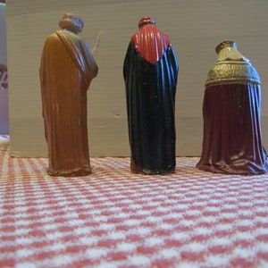Vintage Christmas Nativity Wise Men Set of Three 4 Tall - Etsy