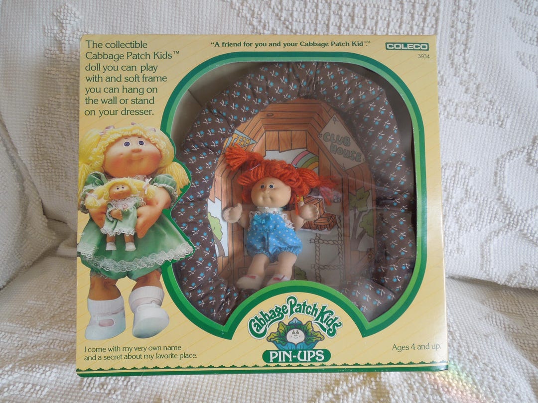 Cabbage Patch Kids Pin-ups NIB by Coleco 1983 - Etsy