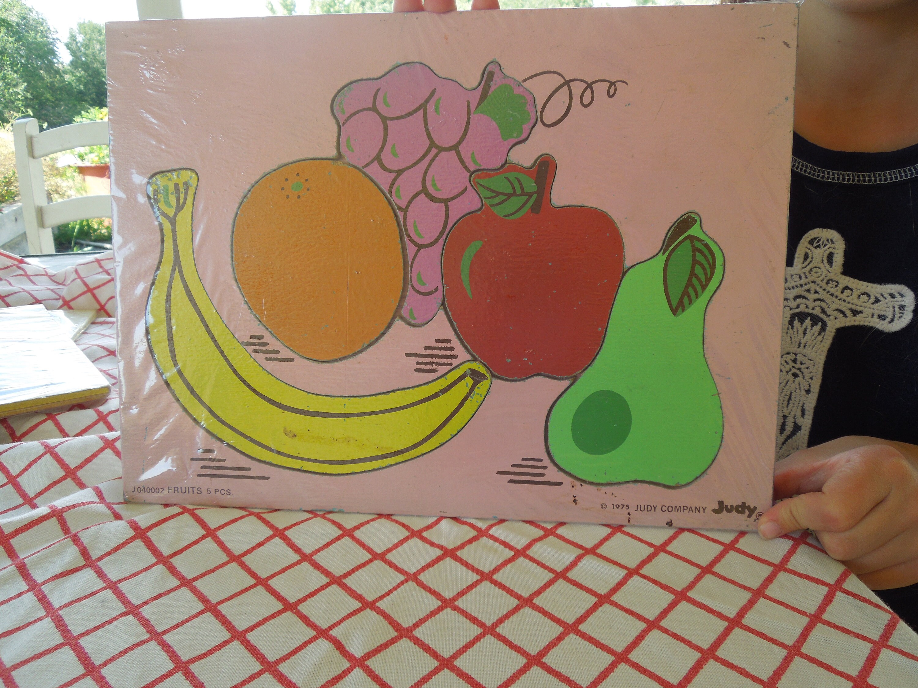 Vtg Wooden Tray Children’s Puzzle 70’s Judy Instructo Pets 5 Pcs ...