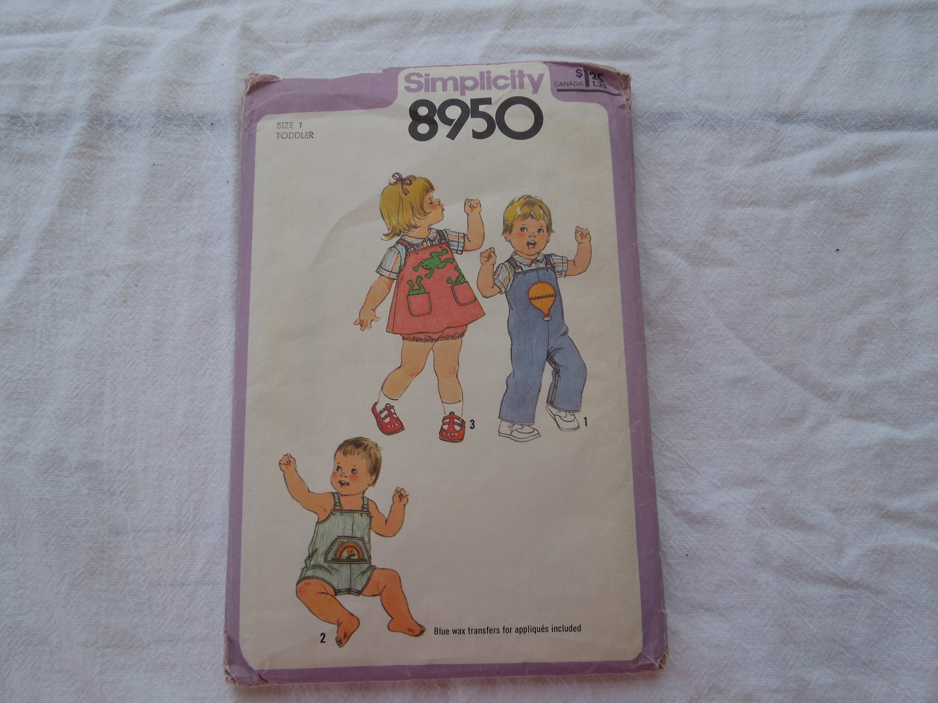 Vintage Simplicity pattern 8950 Made in USA Boys and Girls | Etsy
