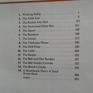The Complete Book of Stationary Power Tool Techniques A Popular Science ...