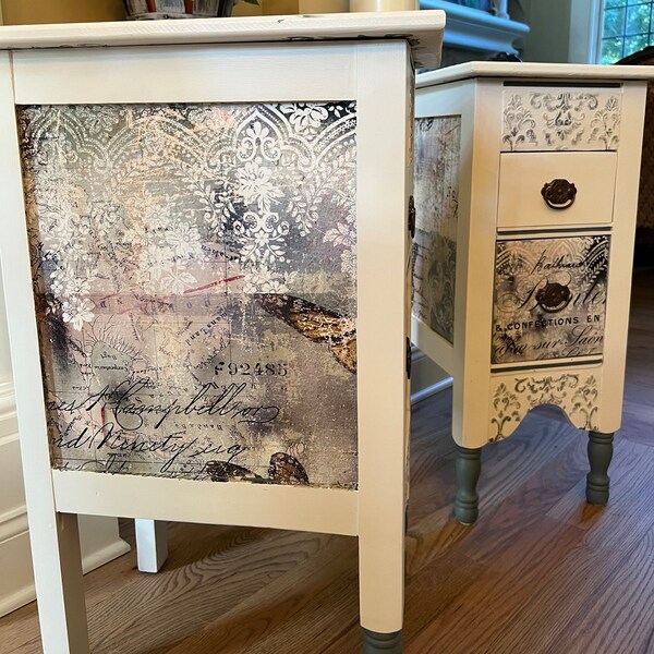 Upcycled End Tables - Etsy
