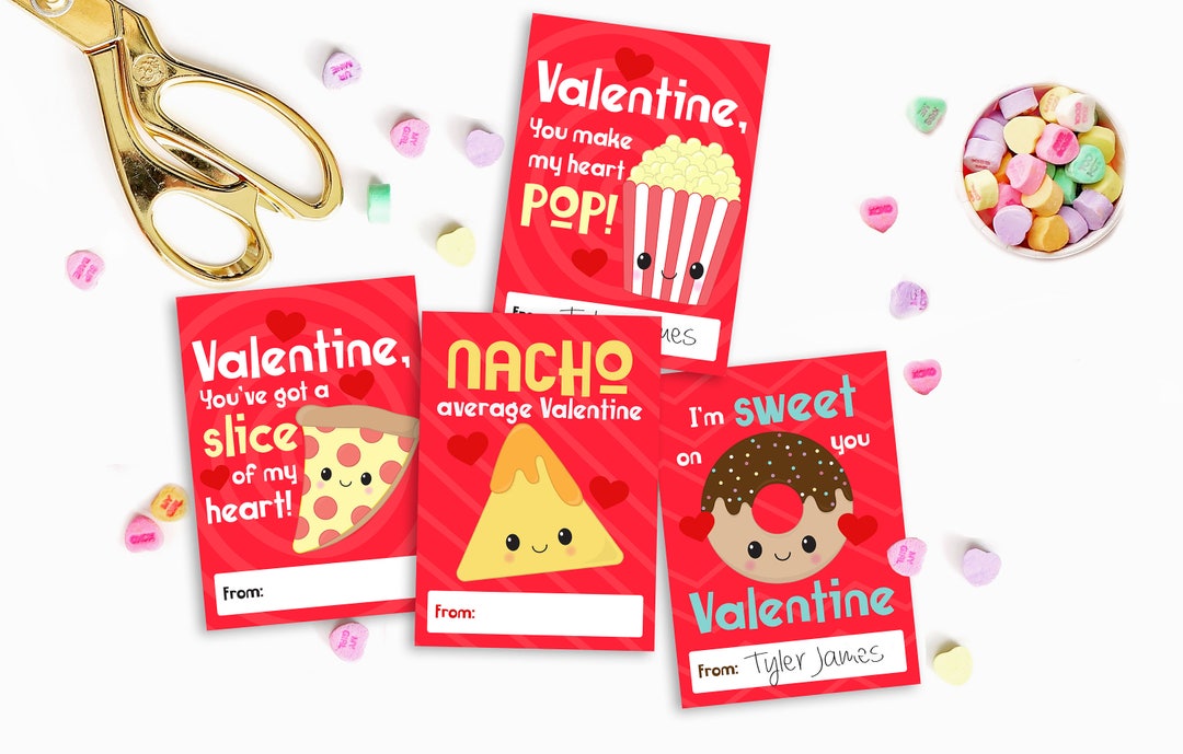 NACHO Average Valentines - PRINTABLE - Etsy