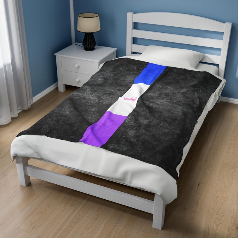 Grunge Drag Pride Flag Stripe Velveteen Plush Blanket - Etsy