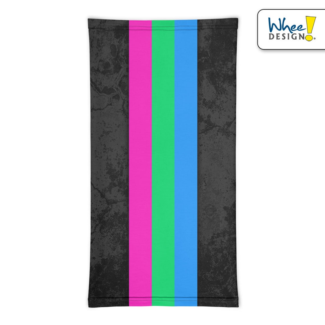 Polysexual Pride Flag Stripe Neck Gaiter/face Mask - Etsy