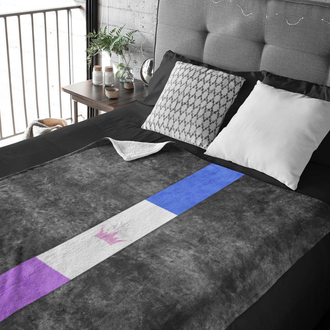 Grunge Drag Pride Flag Stripe Velveteen Plush Blanket - Etsy