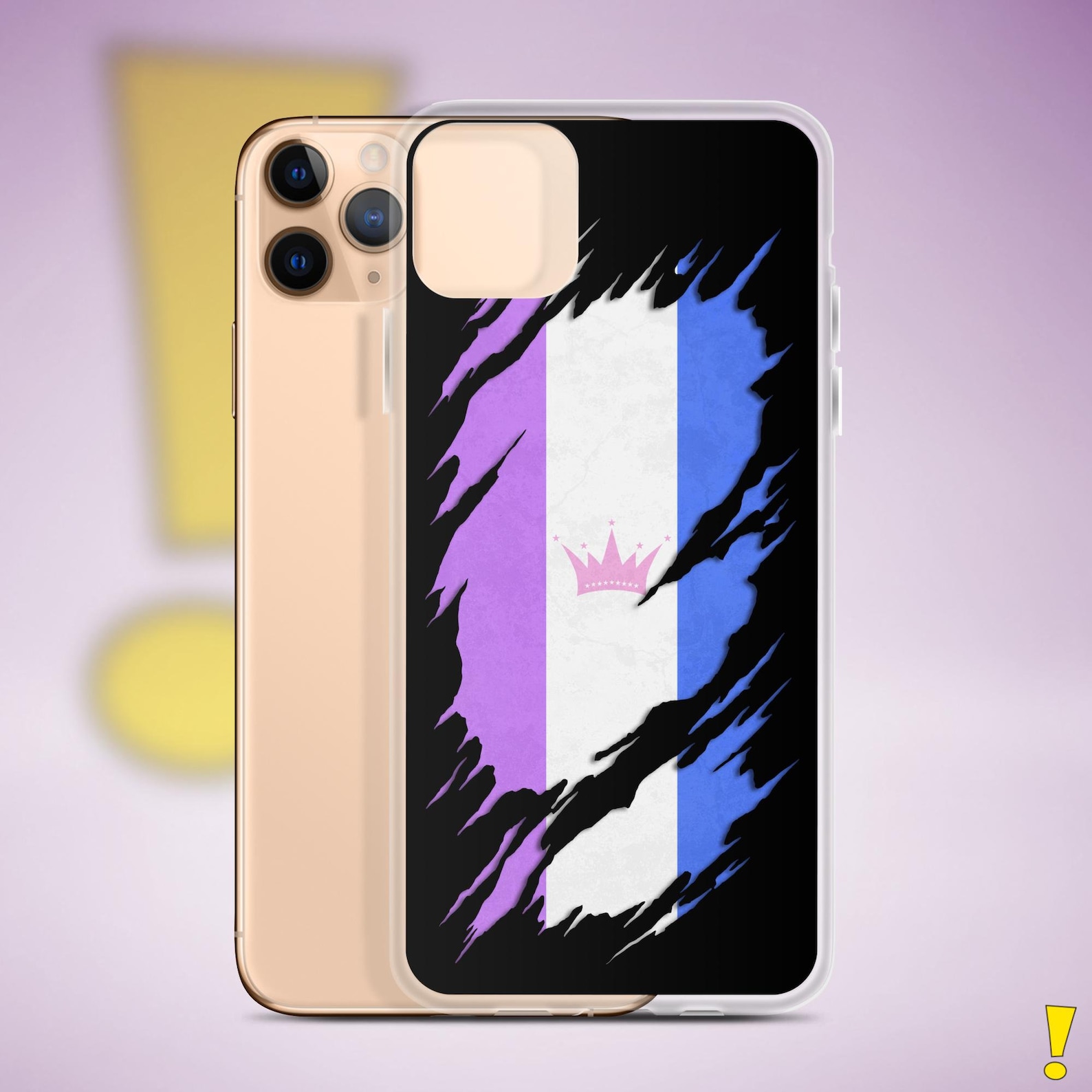 Drag Pride Flag Ripped Reveal Clear Case for Iphone® - Etsy