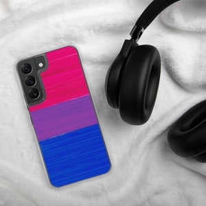 Bisexual Pride Flag Paint Strokes Samsung Case - Etsy