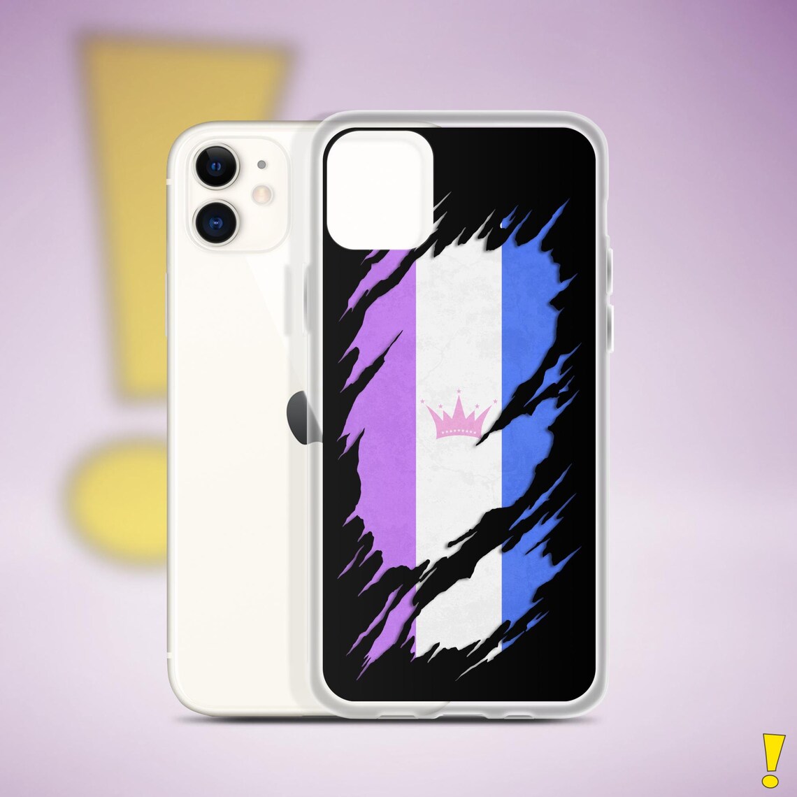 Drag Pride Flag Ripped Reveal Clear Case for Iphone® - Etsy