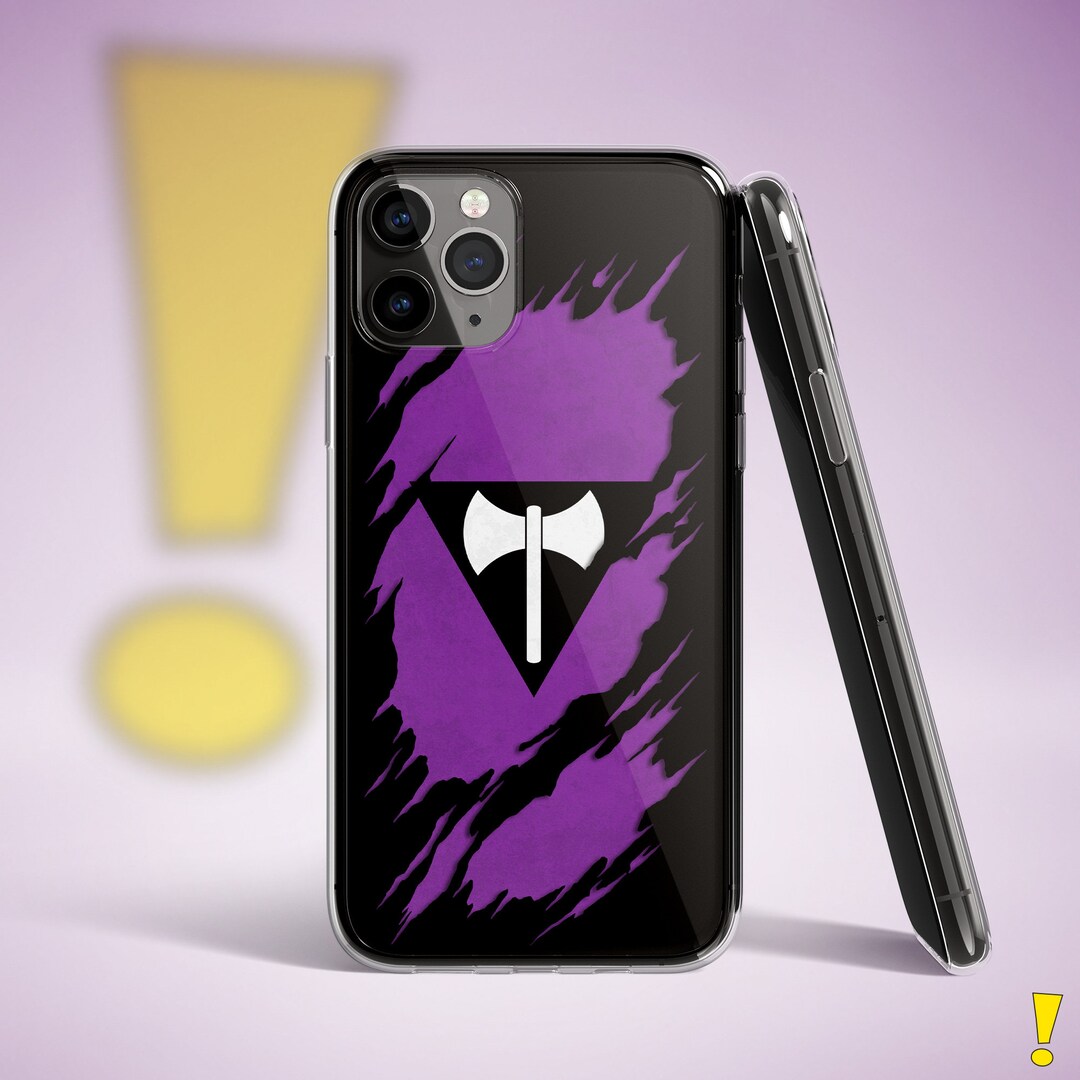 Lesbian Labrys Pride Flag Ripped Reveal Clear Case For Iphone® Etsy