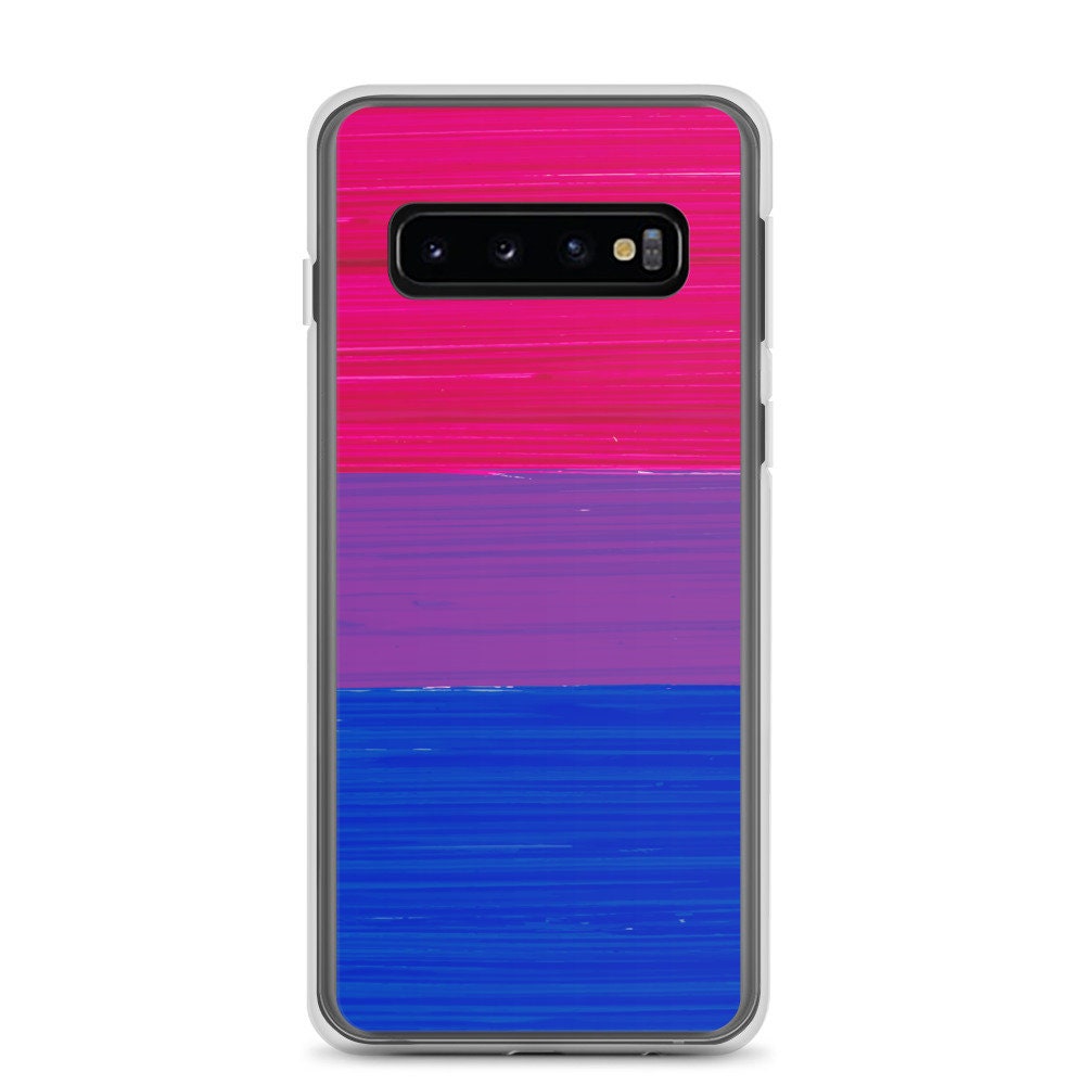Bisexual Pride Flag Paint Strokes Samsung Case - Etsy