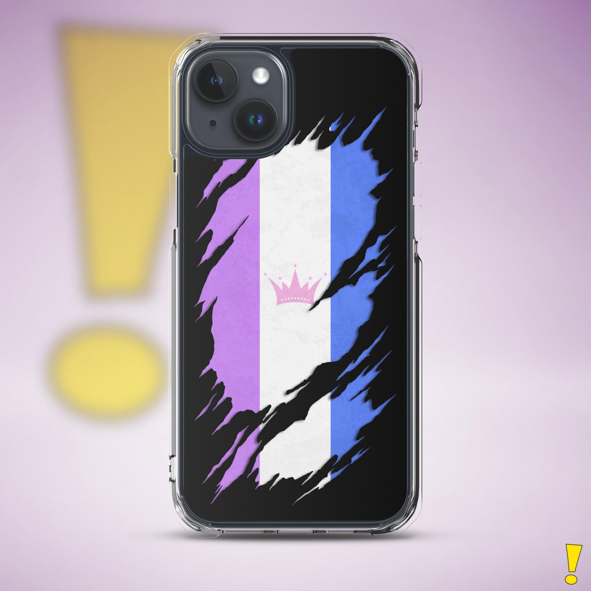 Drag Pride Flag Ripped Reveal Clear Case for Iphone® - Etsy