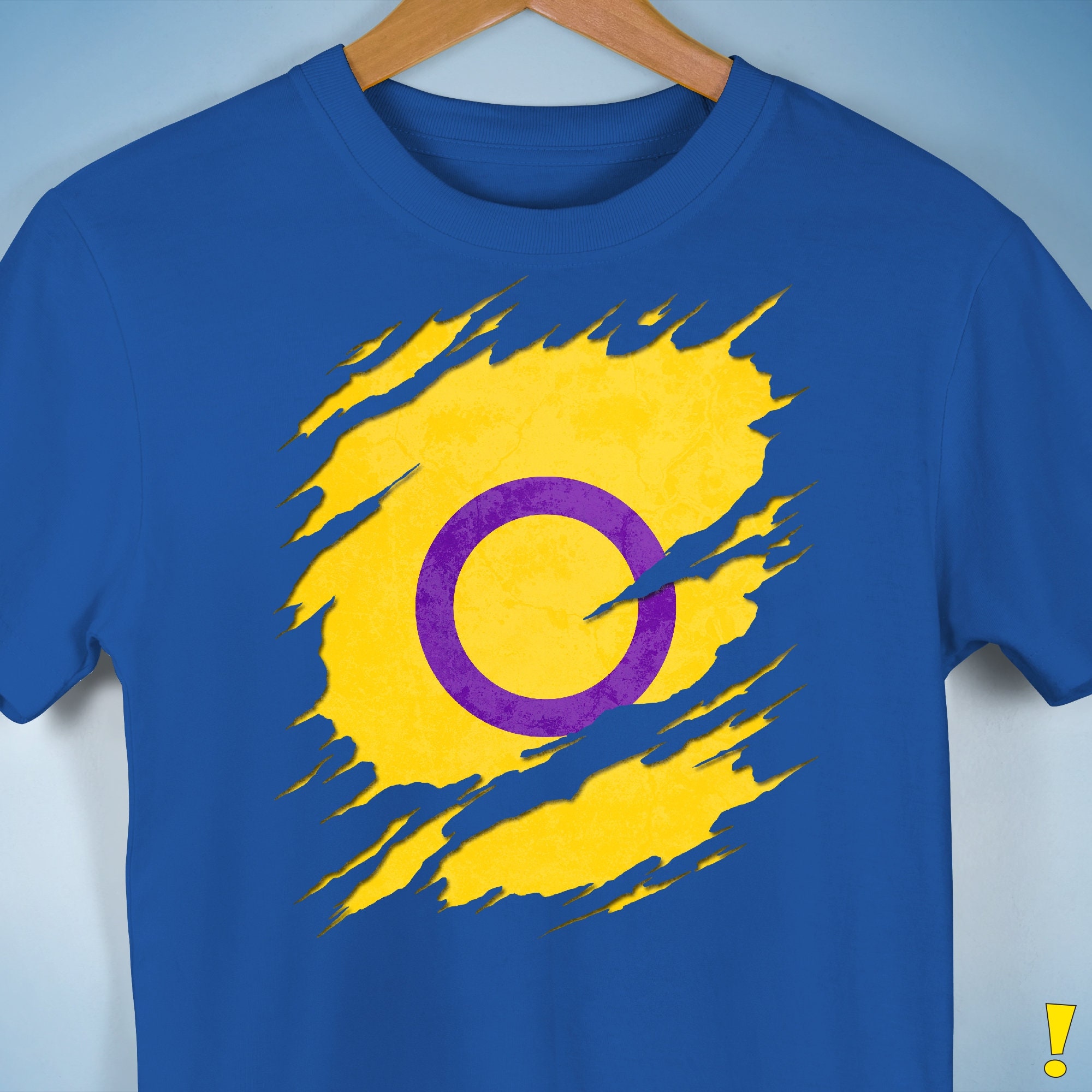 Intersex Pride Flag Ripped Reveal Premium Unisex T Shirt Etsy