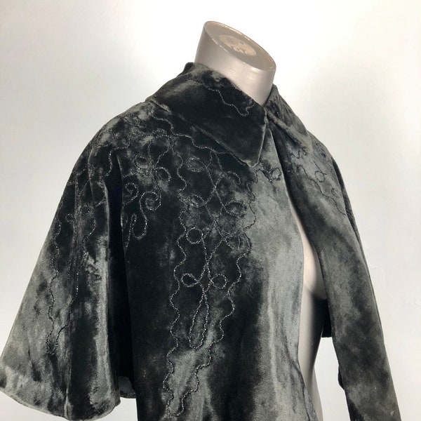 Velvet Beaded Jacket - Etsy