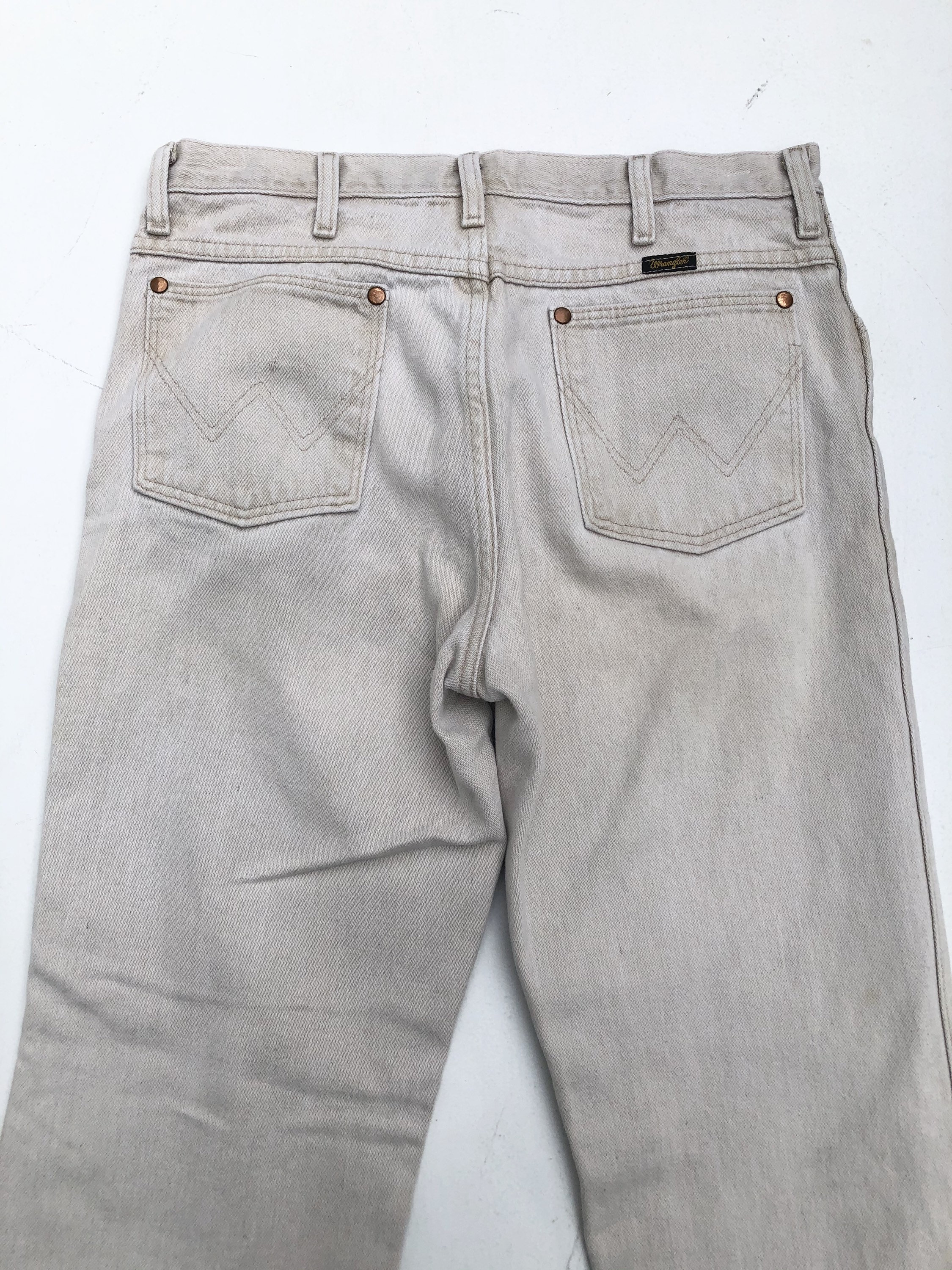 1990s Wrangler Light Tan Jeans 31” - Etsy
