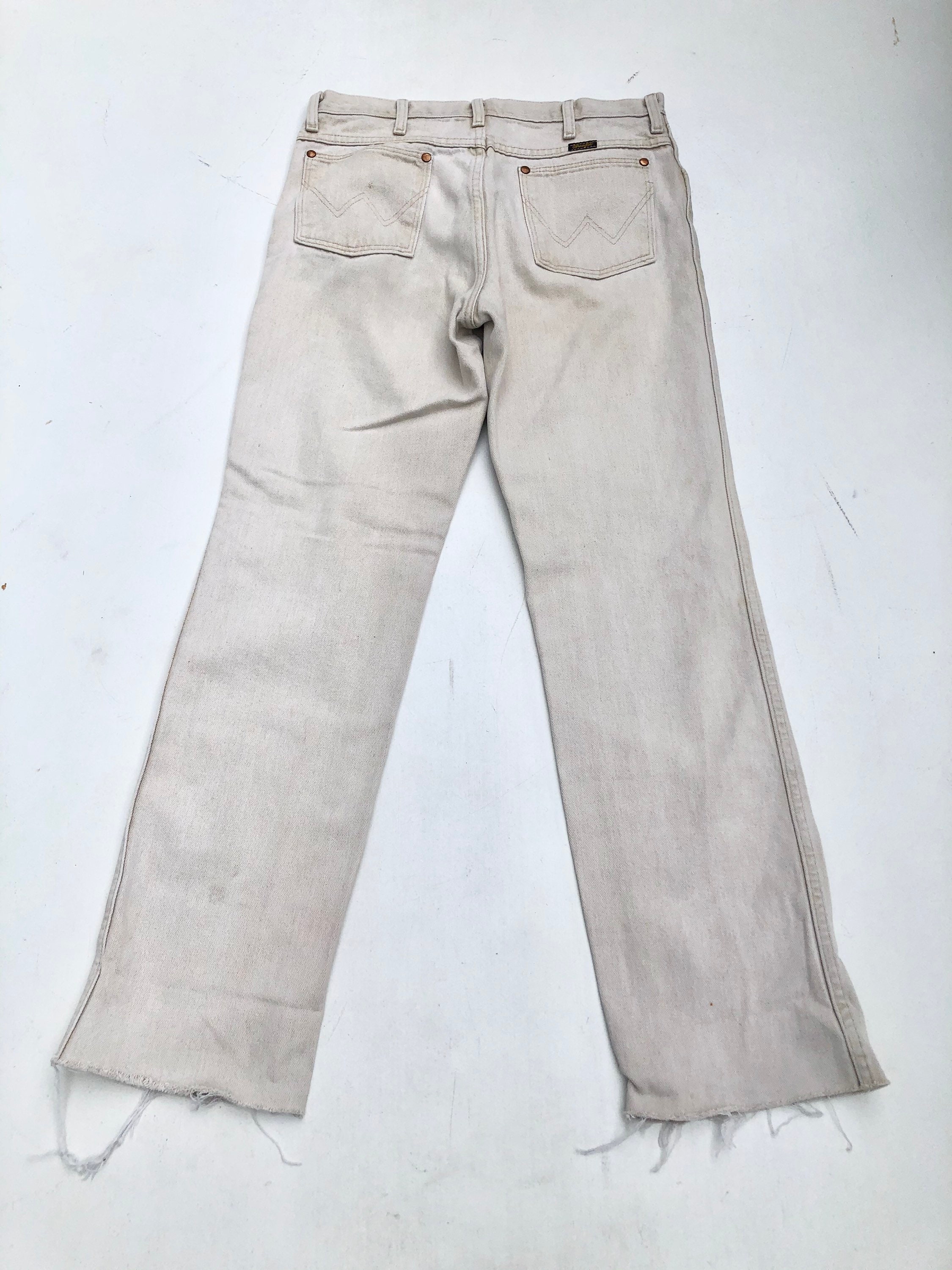 1990s Wrangler Light Tan Jeans 31” - Etsy