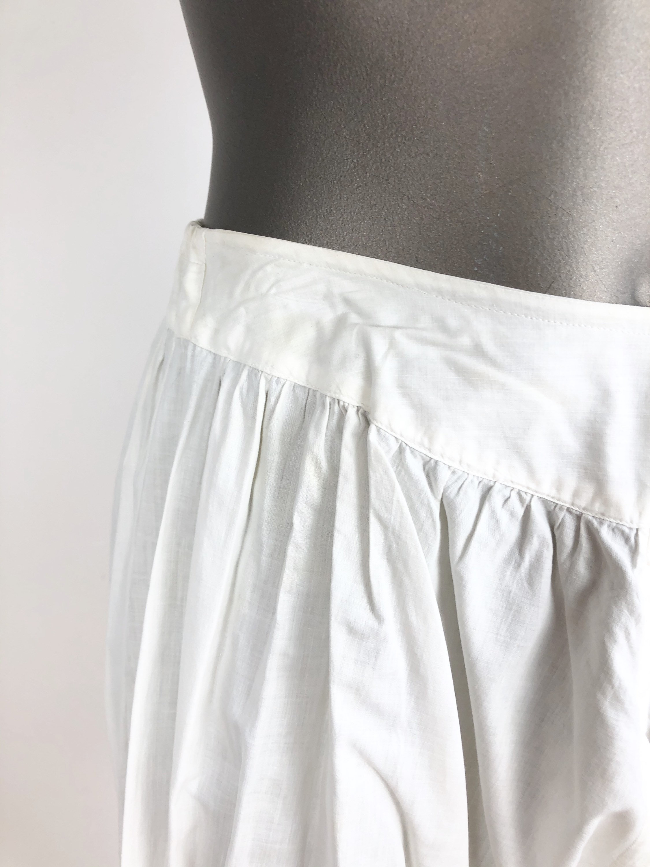 Antique Victorian Split Crotch White Cotton Bloomers S - Etsy UK