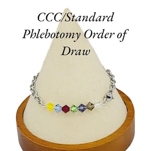 CCC / Standard Phlebotomy Order of Draw Bracelet - Etsy