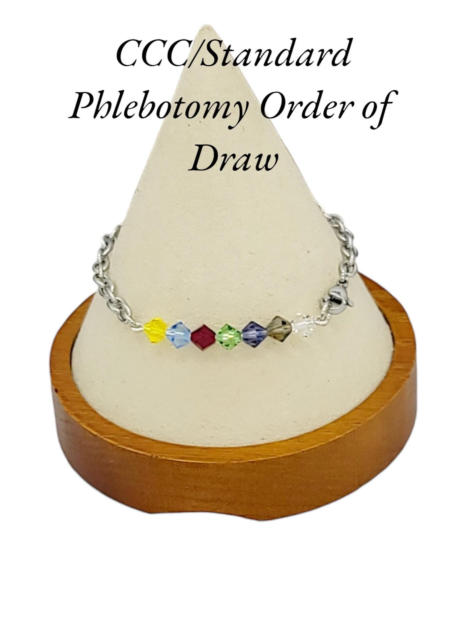 CCC / Standard Phlebotomy Order of Draw Bracelet - Etsy