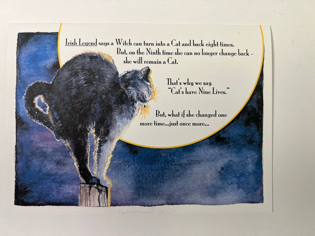 Irish Legend About Cats and Their Nine Lives, and Witches Too! - Etsy
