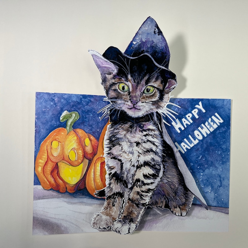 Happy Halloween Card - Etsy