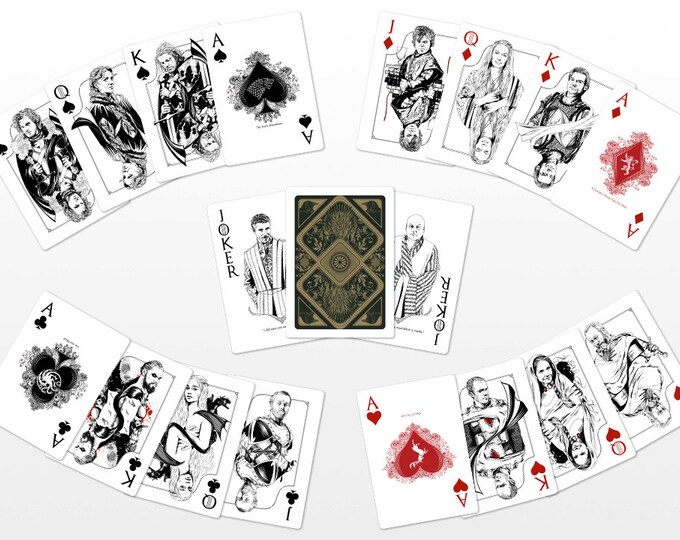 Game of Thrones Playing Cards - Etsy