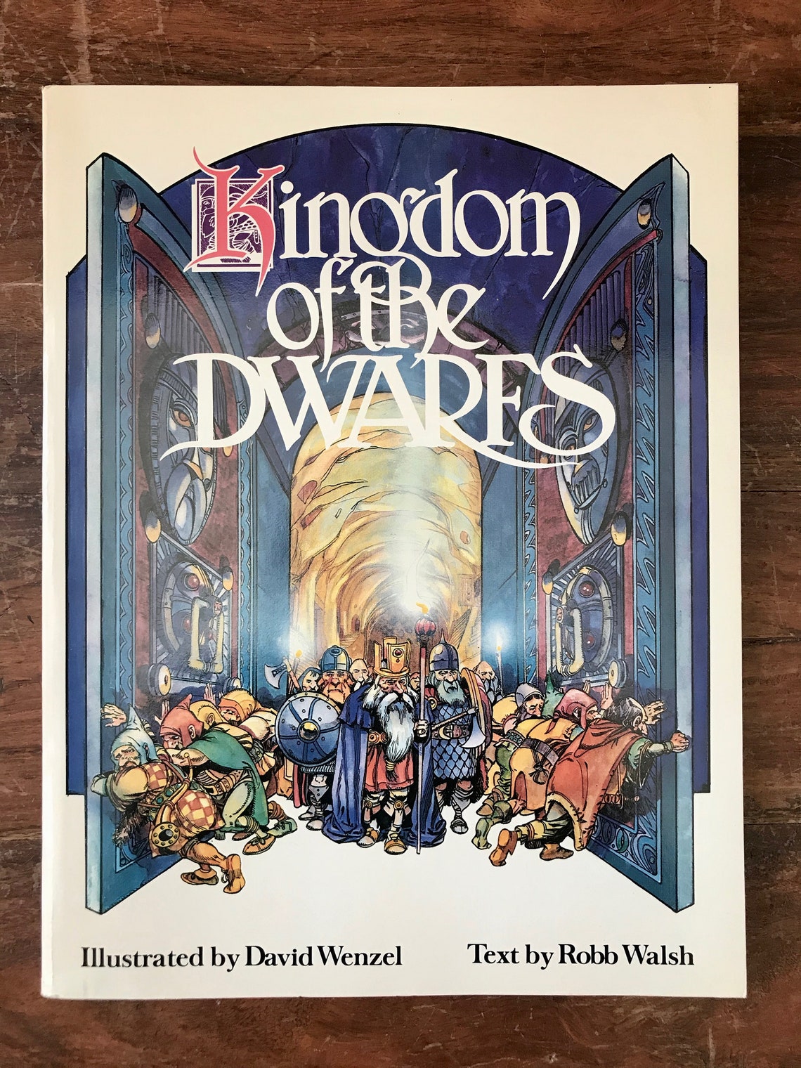 1980 Kingdom of the Dwarfs Fantasy Book by David Wenzel and | Etsy