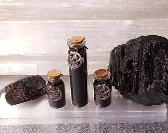 1lb Ritual Black Salt Witches Protection Bottle | Etsy