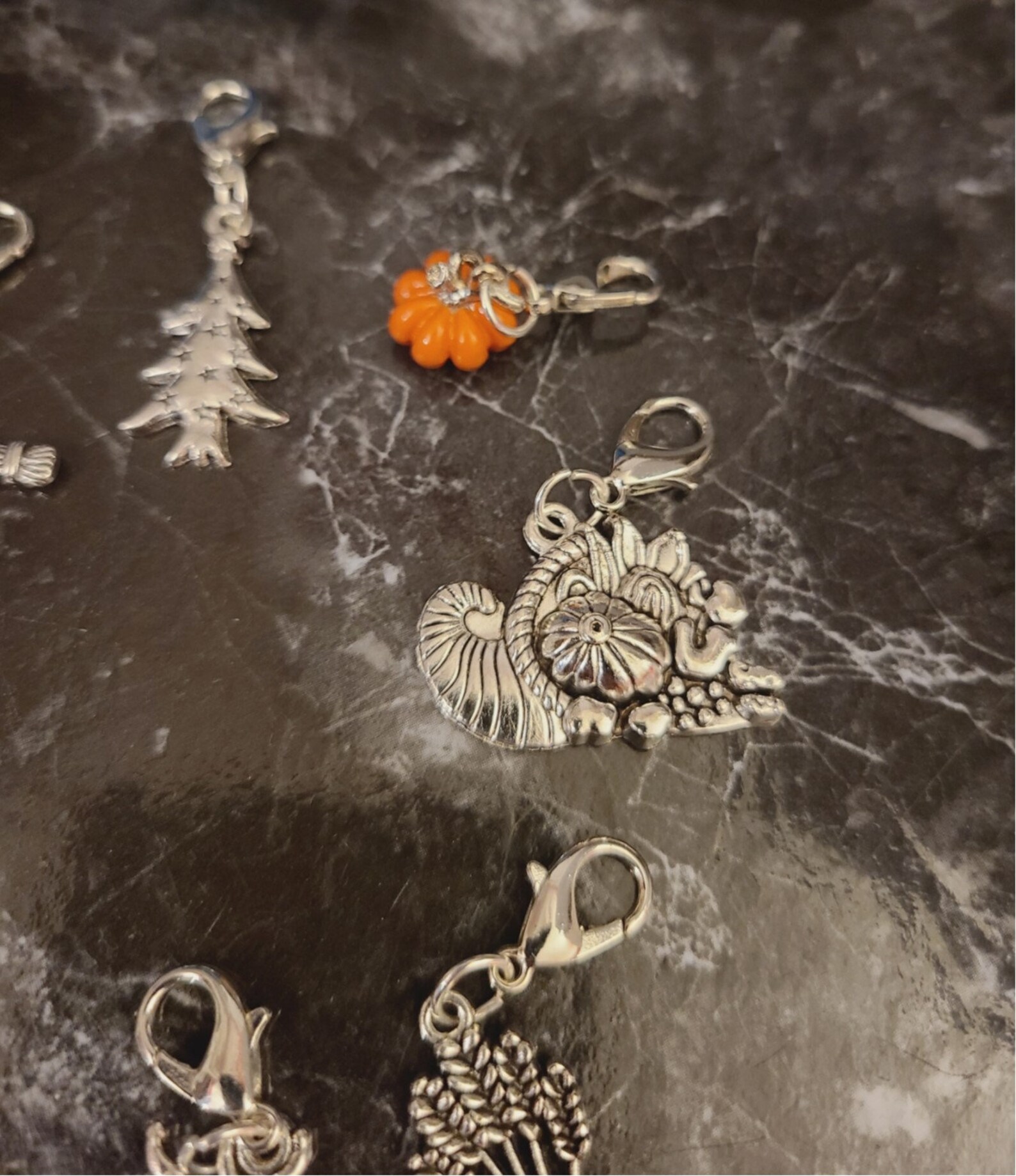 Wheel of the Year, All 8 Sabbat Charms, Yule, Imbolc, Ostara, Beltane ...