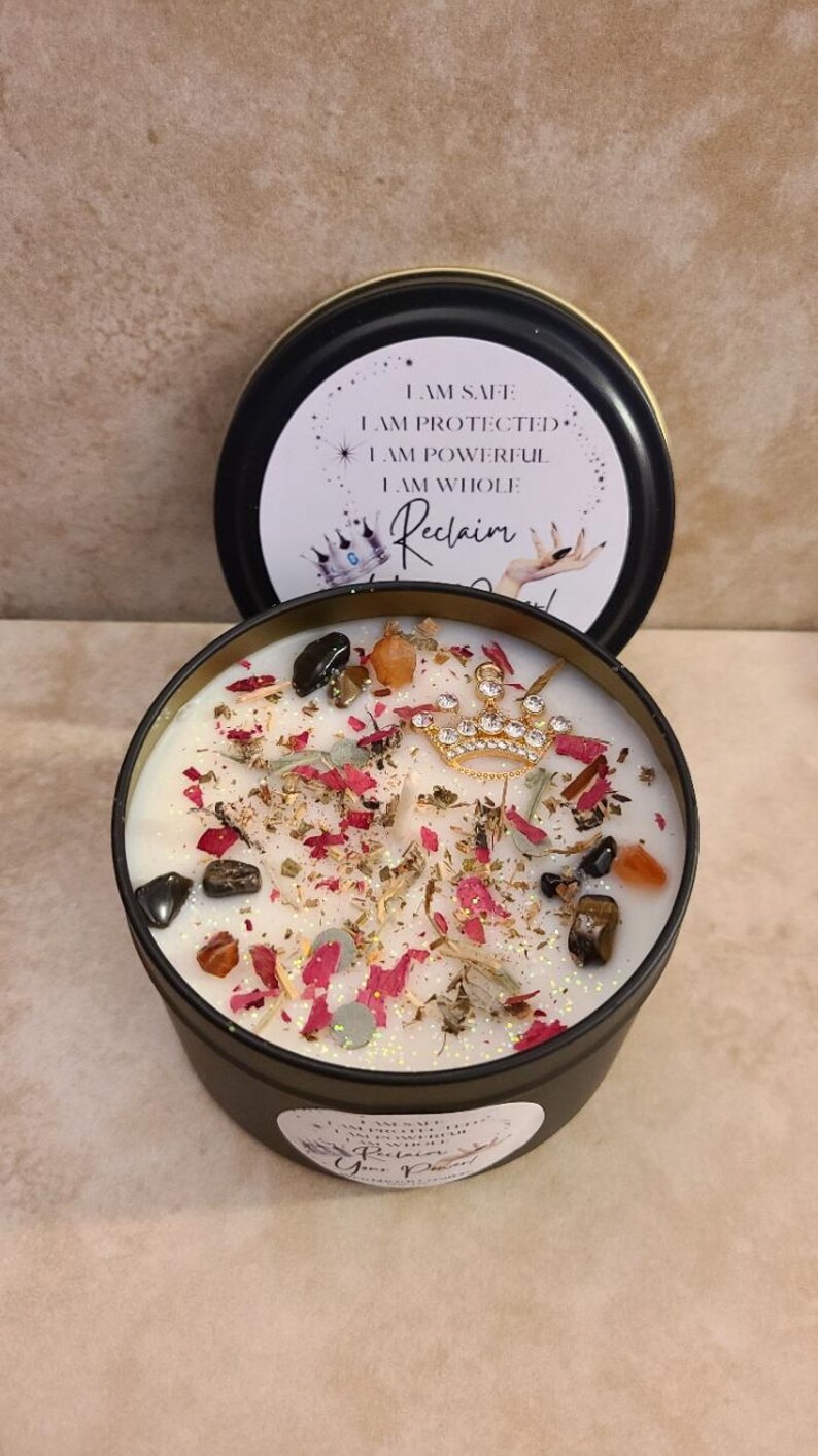 Reclaim Your Power Candle, Empowerment, Ritual Candle, Call Back Your ...