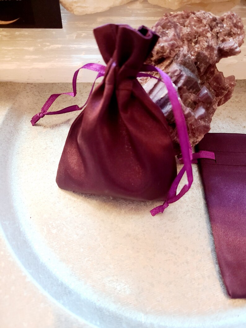 Crystal Bra Pouch for personal energy protection | Etsy