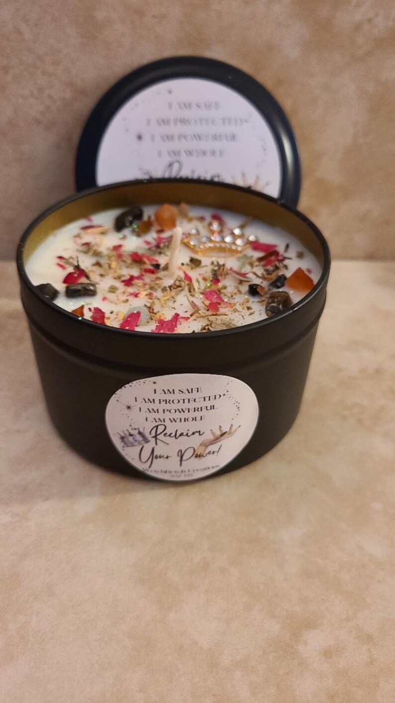 Reclaim Your Power Candle, Empowerment, Ritual Candle, Call Back Your ...