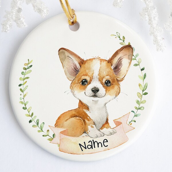 School Bus Ornament Ceramic Porcelain Holiday Ornament Christmas Name ...