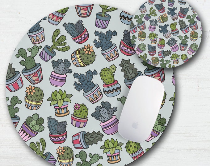 Pineapple Stripe Mouse Pad Coaster Set Dorm Decor Navy - Etsy