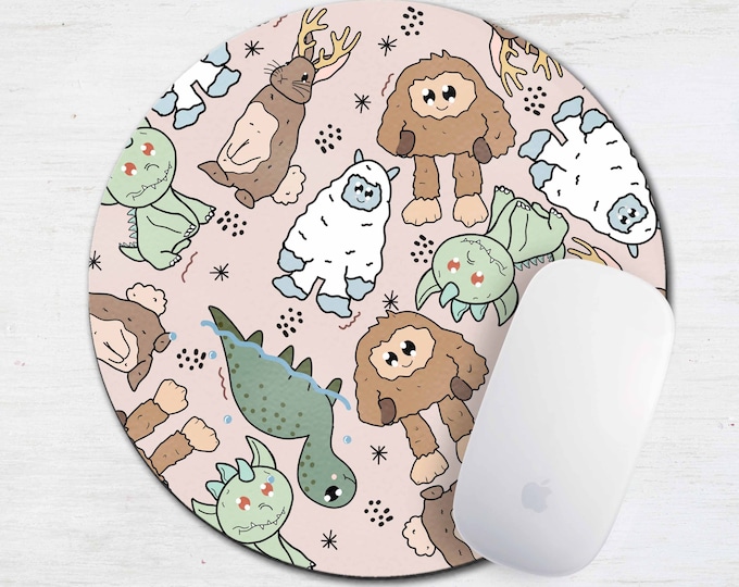 Colorful Cryptids Jumbo Desk Mats - Etsy