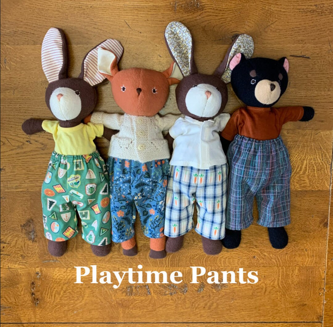 Playtime Pants Set 14 Doll or Animal Outfits Toy - Etsy