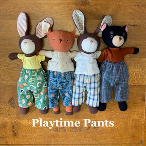 Playtime Pants Set 14 Doll or Animal Outfits Toy Handmade Outfit doll ...