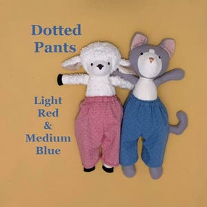 Playtime Pants Set 14" Doll or Animal Outfits Toy Handmade Outfit (doll ...