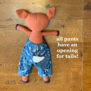 Playtime Pants Set 14 Doll or Animal Outfits Toy Handmade Outfit doll ...
