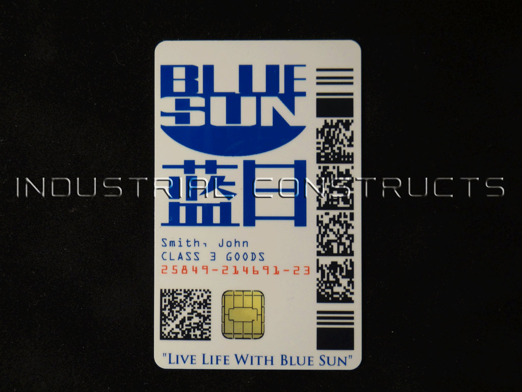 Custom Blue Sun ID Card / Badge Firefly / Serenity Fan - Etsy