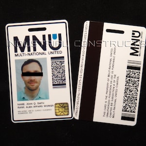 District 9 MNU Badge (multi-national United) District 9 Movie 2009 - Etsy