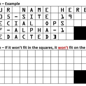 SCP Foundation Stainless Steel Laser Engraved Dogtags - Etsy